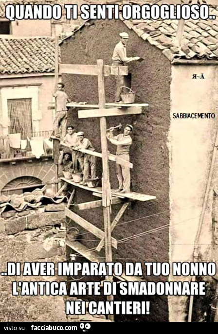 Tutti i meme sui Muratori - Facciabuco.com