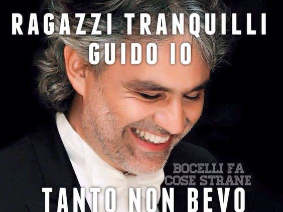 Tutti i meme su Andrea Bocelli - Facciabuco.com